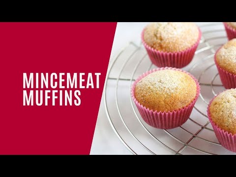 Cinnamon Spiced Mincemeat Muffins - Effortless Foodie