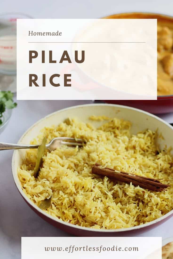 Quick and Easy Pilau Rice Recipe - Effortless Foodie