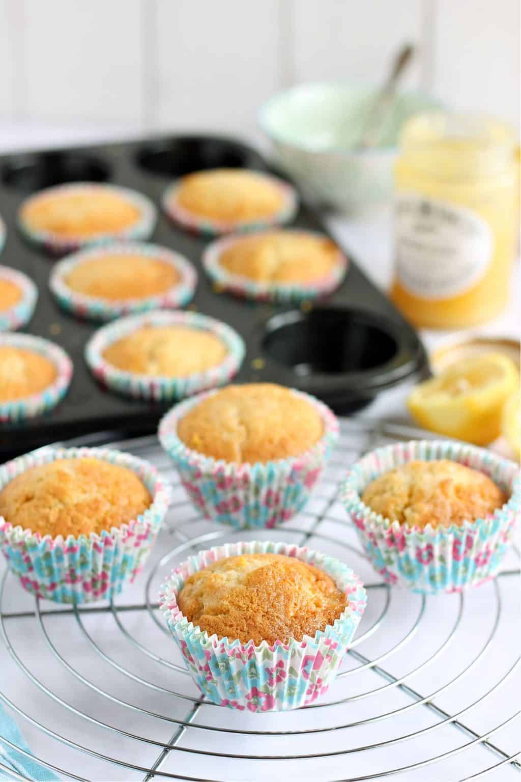 Moist Lemon Drizzle Muffins Recipe - Effortless Foodie
