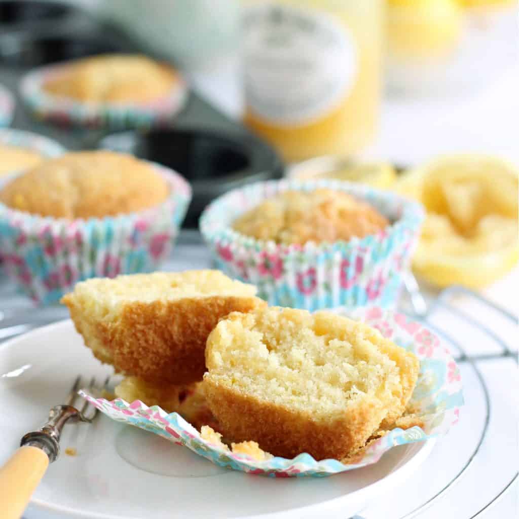 Luscious Lemon Drizzle Muffins - Effortless Foodie