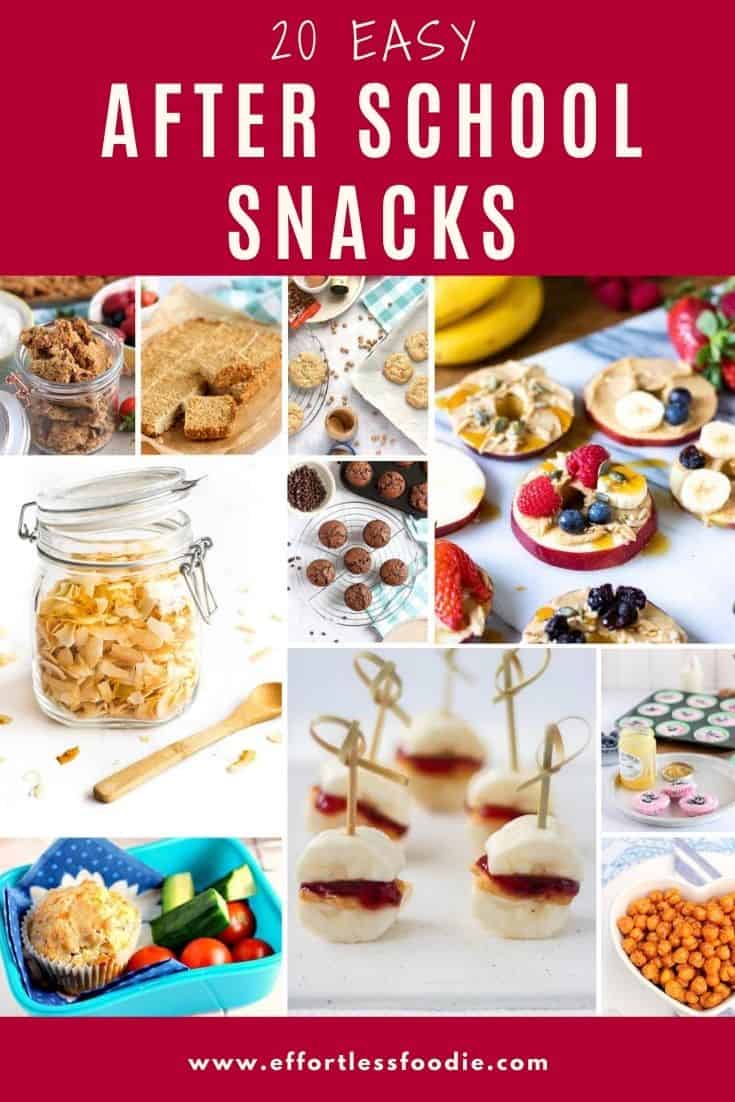 20 Easy After School Snacks - Effortless Foodie