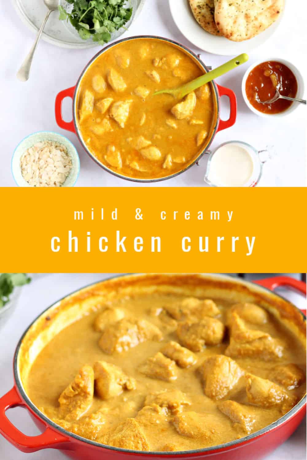 Mild Chicken Curry Recipe (Kid Friendly) - Effortless Foodie