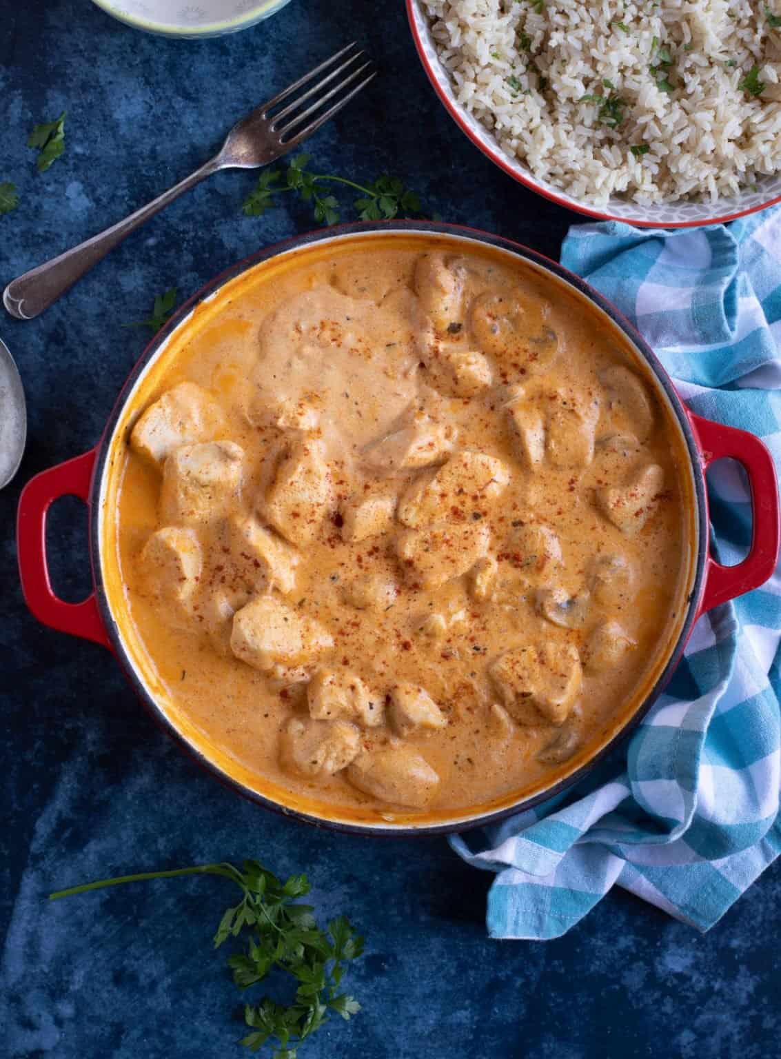 Easy Chicken and Mushroom Stroganoff - Effortless Foodie