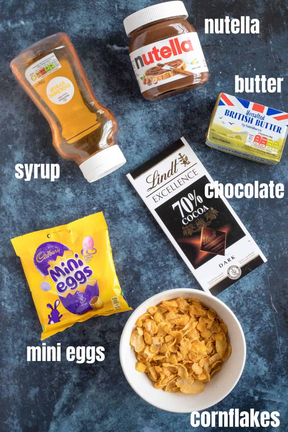 Easy Easter Chocolate Cornflake Nests - Effortless Foodie