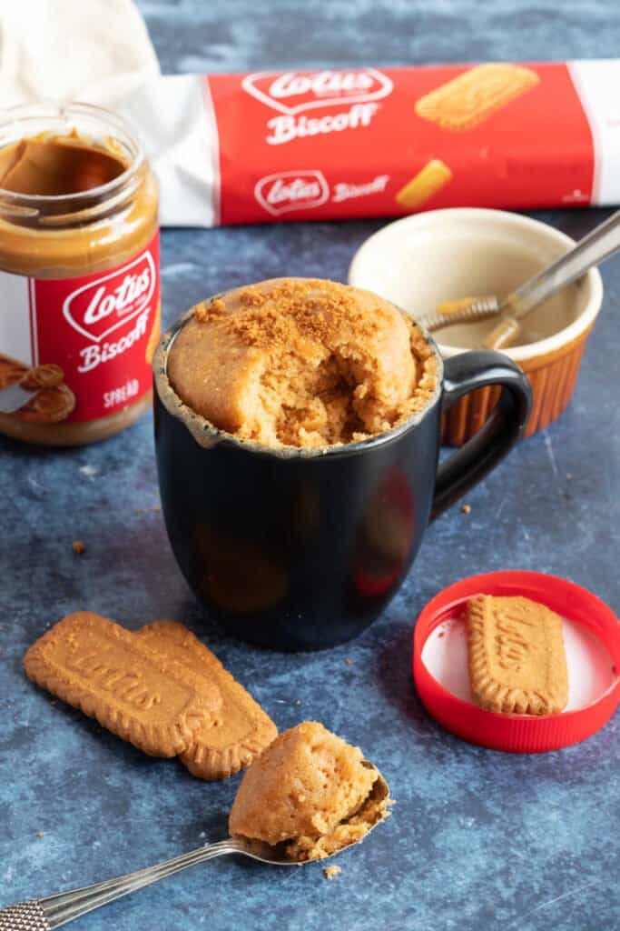 Best-Ever Biscoff Mug Cake Recipe - Effortless Foodie