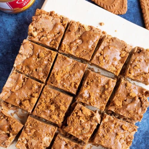 Easy Biscoff Tiffin Recipe - Effortless Foodie