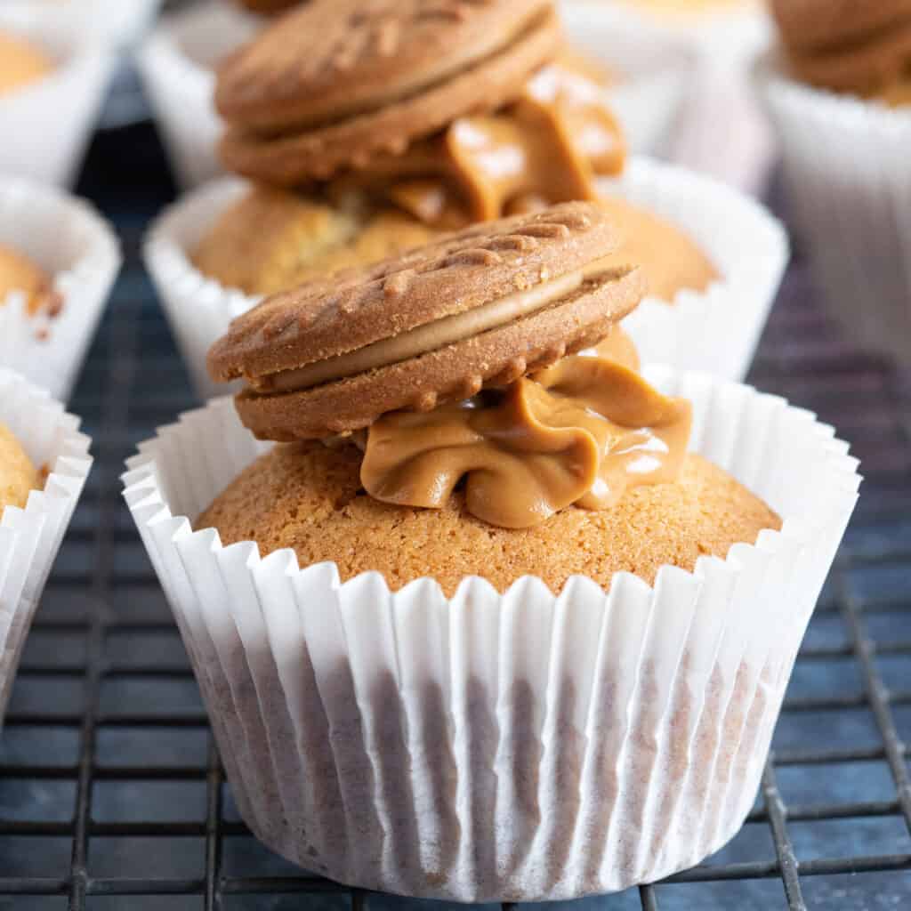 Easy Biscoff Muffins Recipe - Effortless Foodie