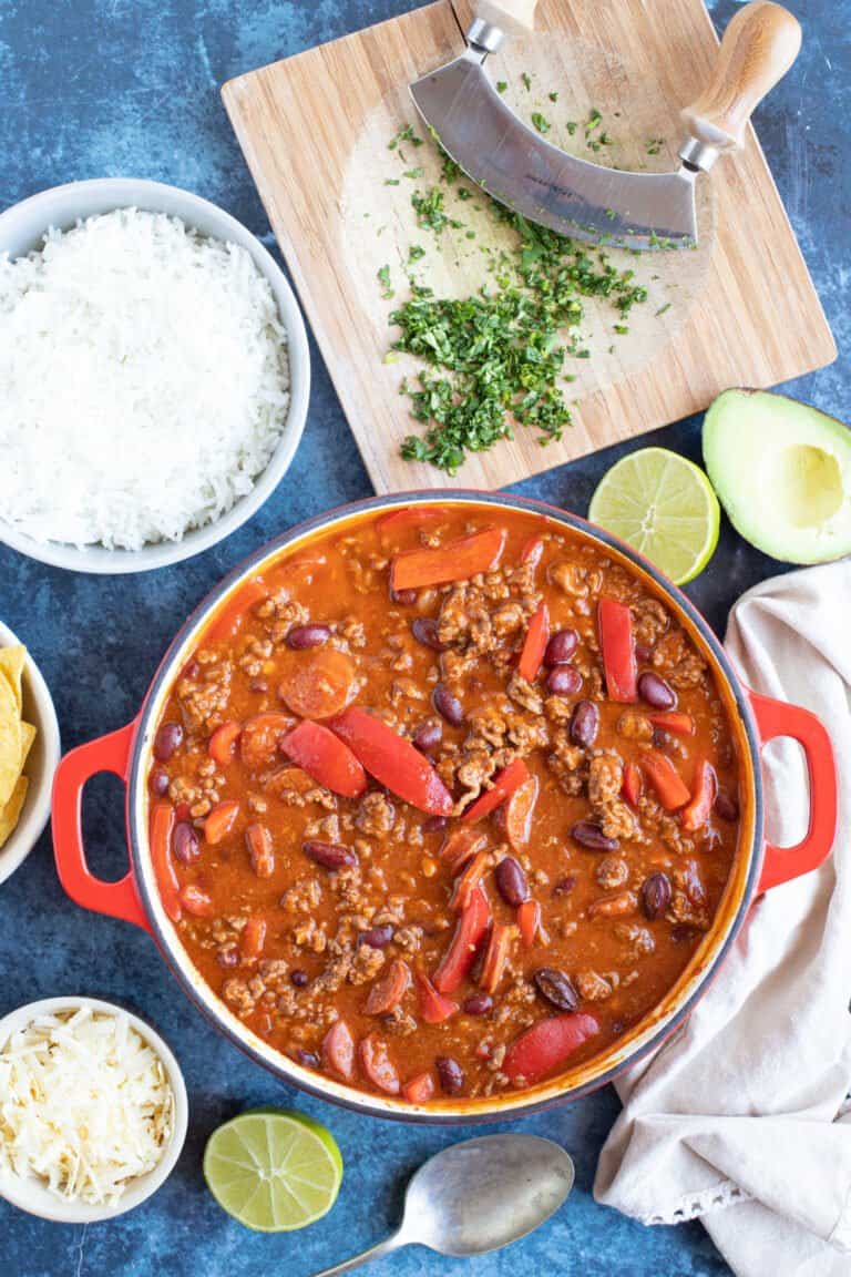 Mild Chilli Con Carne for Kids - Effortless Foodie