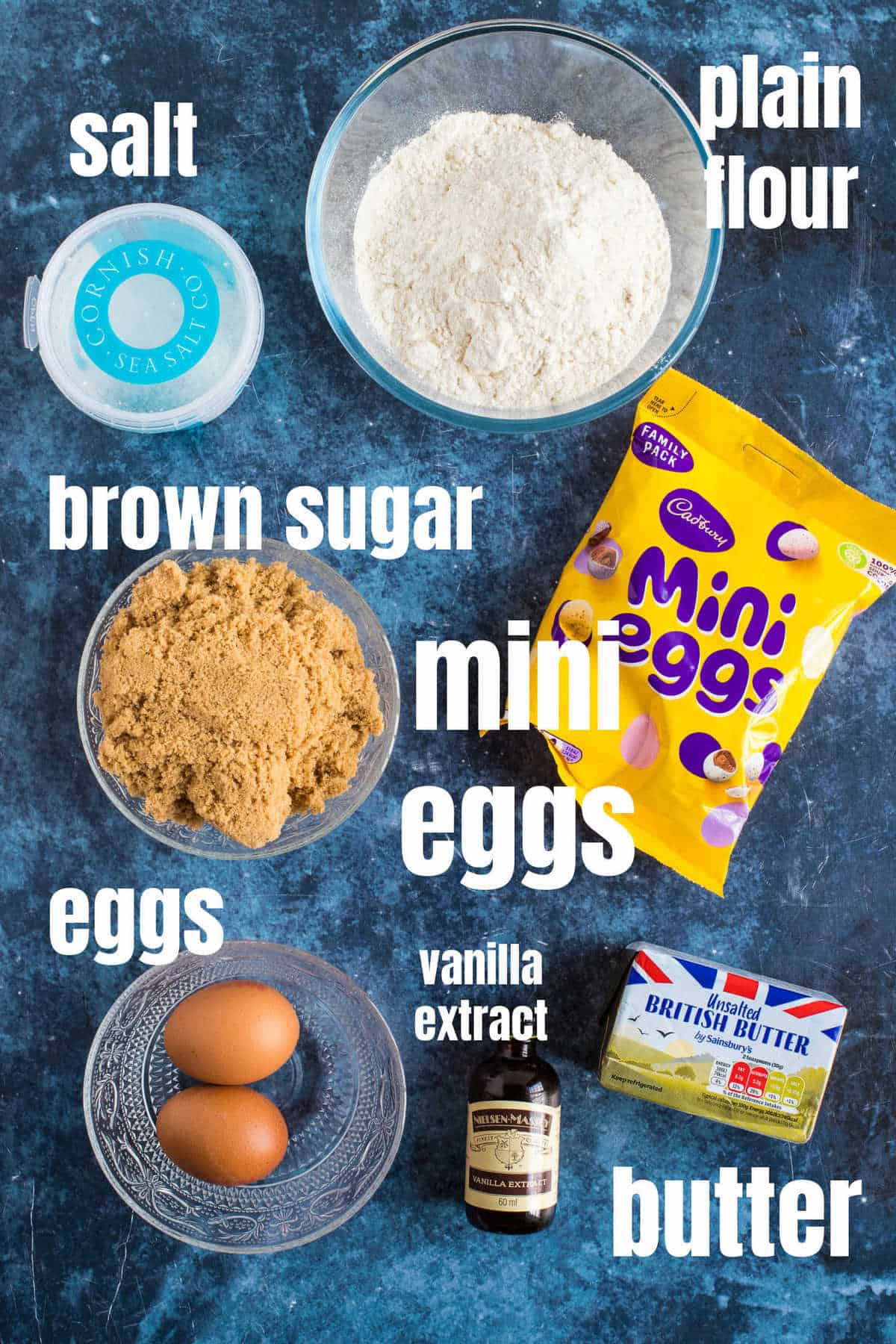 Mini Egg Cookie Bars - Effortless Foodie