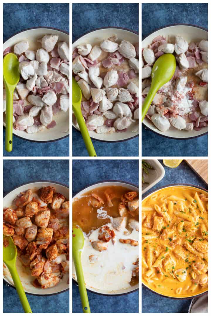Creamy Paprika Chicken Pasta Recipe - Effortless Foodie