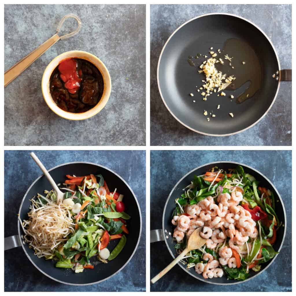 Easy Prawn Chow Mein - Effortless Foodie