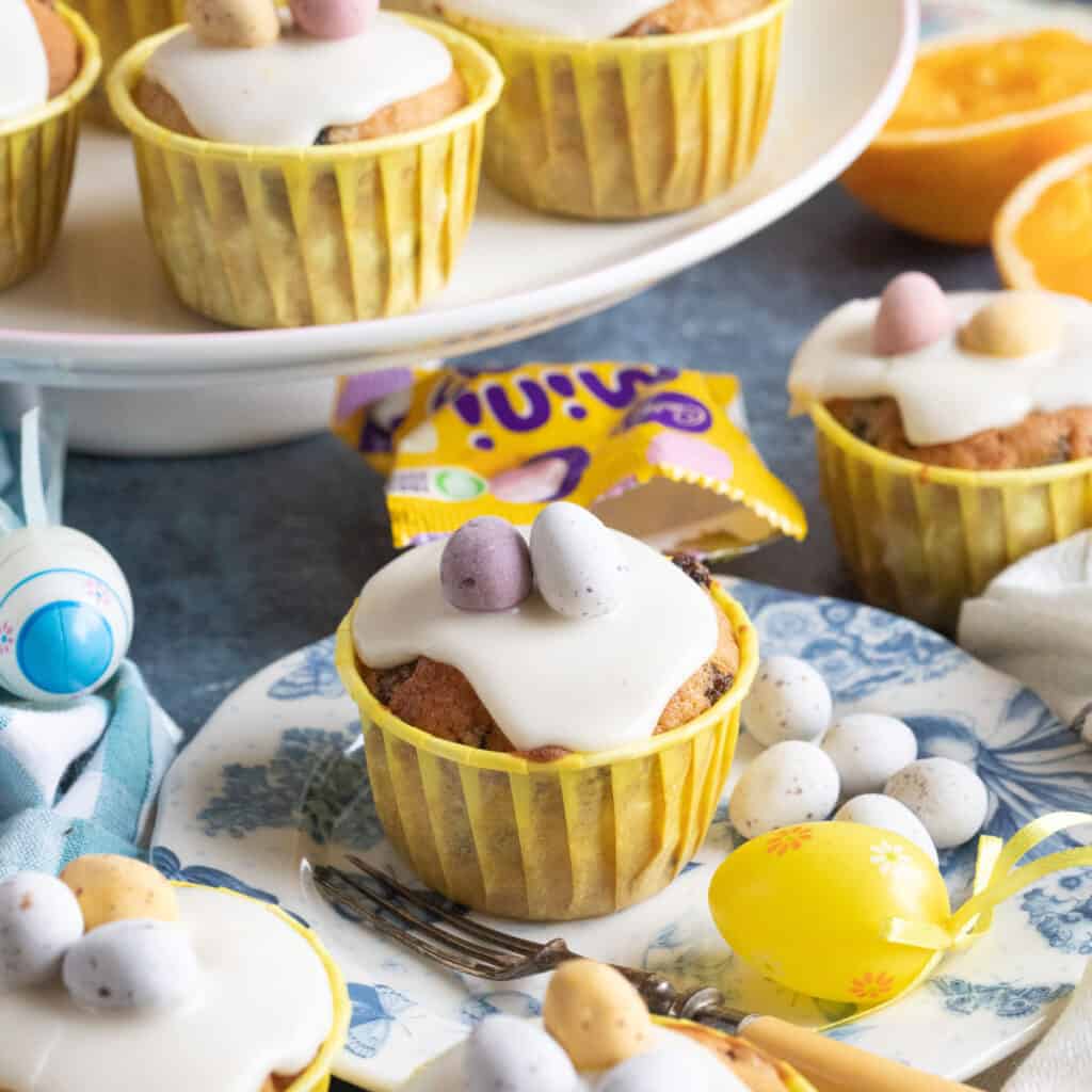 Simnel Cake Muffins (Easter Muffins) - Effortless Foodie