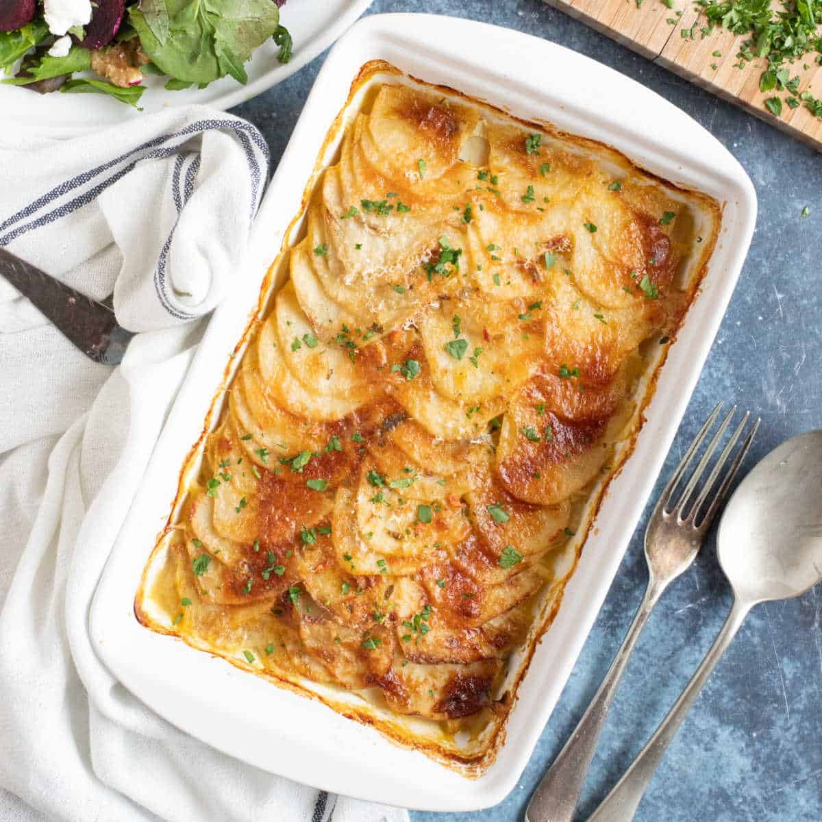 Easy French Boulangère Potatoes Recipe - Effortless Foodie
