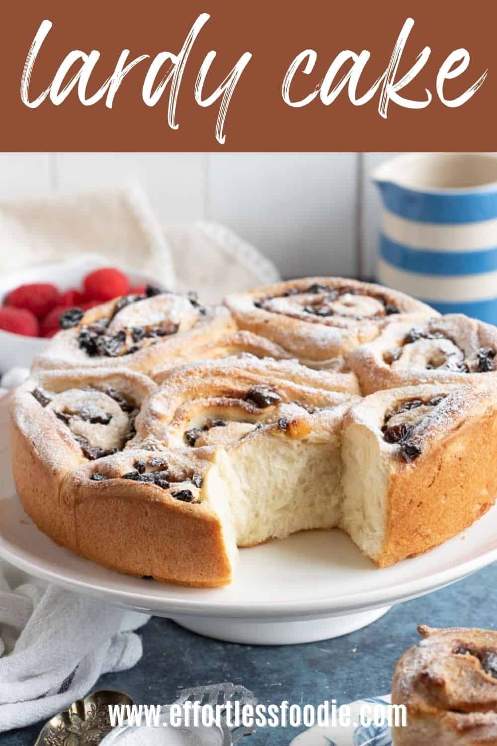 Easy Lardy Cake Recipe - Effortless Foodie