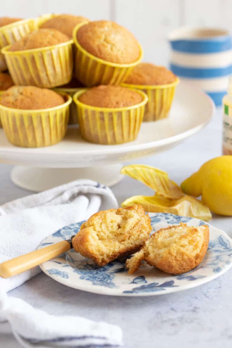 Moist Lemon Drizzle Muffins Recipe - Effortless Foodie