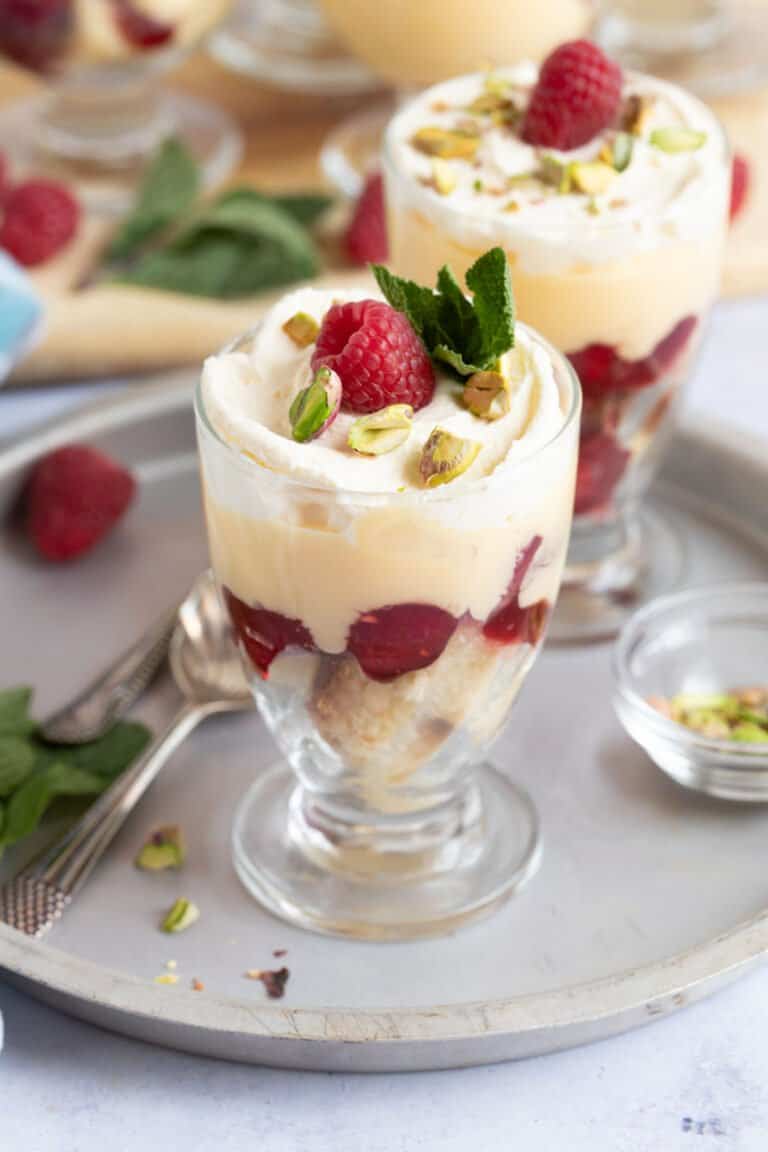 Easy Individual Sherry Trifles Recipe - Effortless Foodie