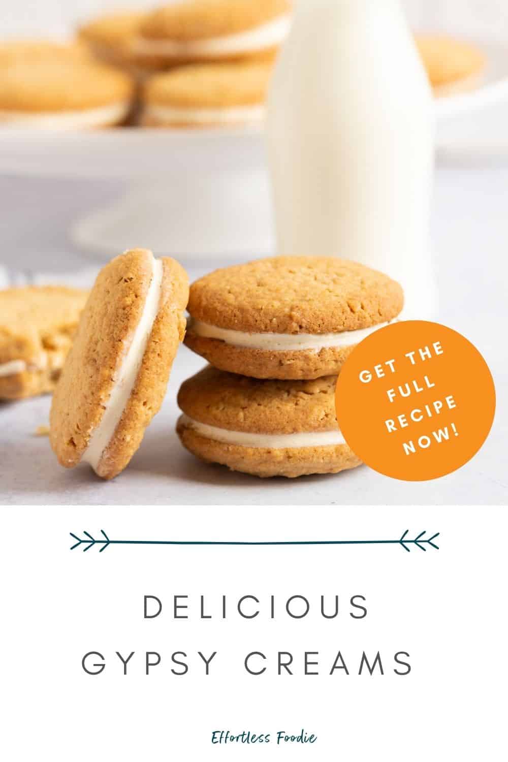 Easy Gypsy Creams Recipe - Effortless Foodie