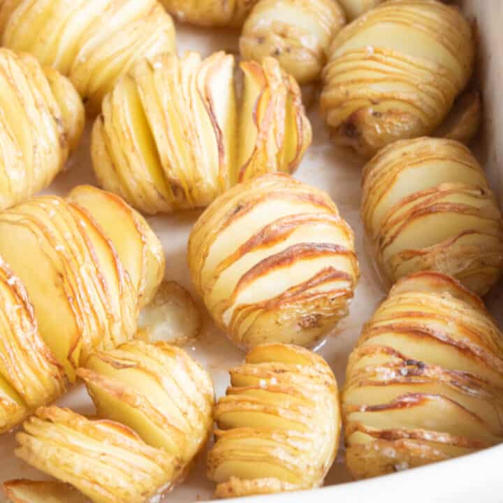 Easy Mini Hasselback Potatoes Recipe - Effortless Foodie
