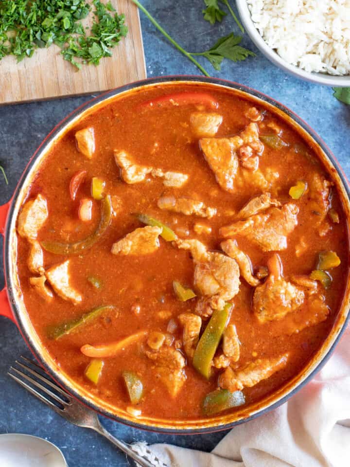 Easy Chicken Goulash Recipe - Effortless Foodie