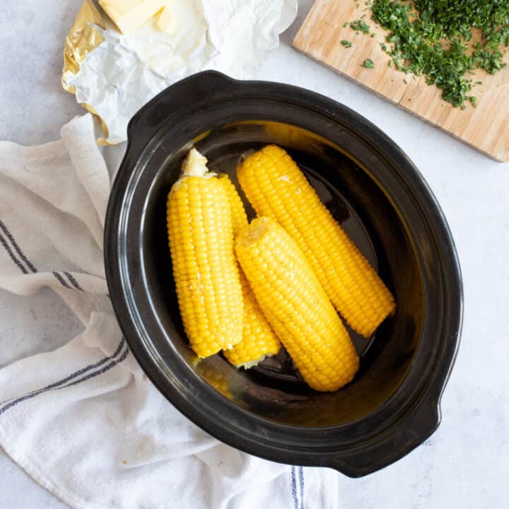 Easy Slow Cooker Corn on the Cob - Effortless Foodie