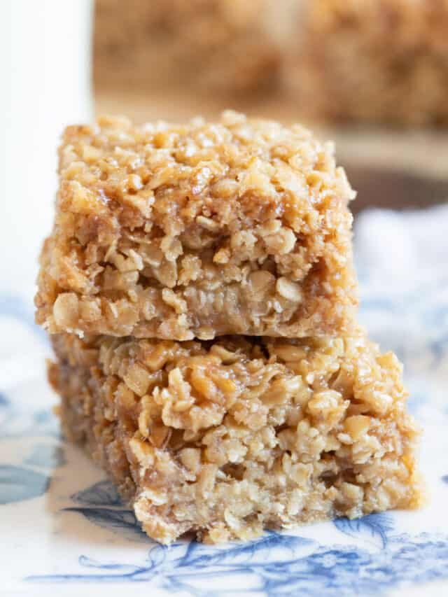 Easy Peanut Butter Flapjacks Recipe - Effortless Foodie Easy Peanut Butter Flapjacks Recipe - Effortless Foodie