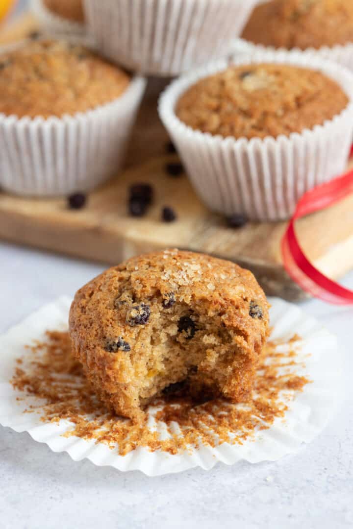Easy Christmas Cake Muffins Recipe - Effortless Foodie