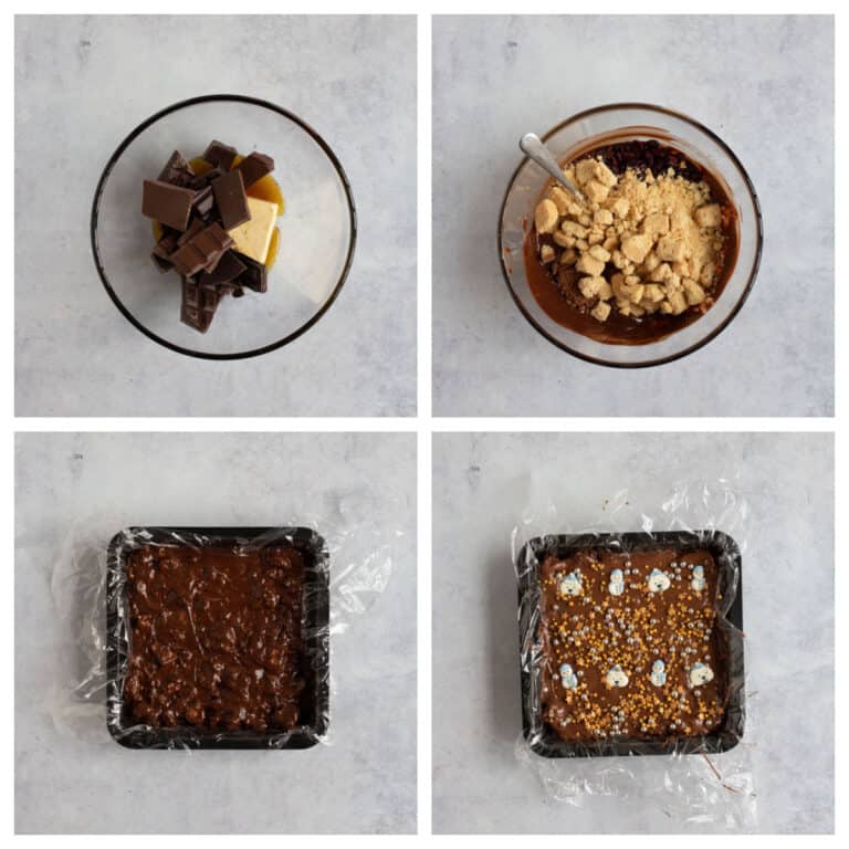 Easy Christmas Tiffin Recipe - Effortless Foodie