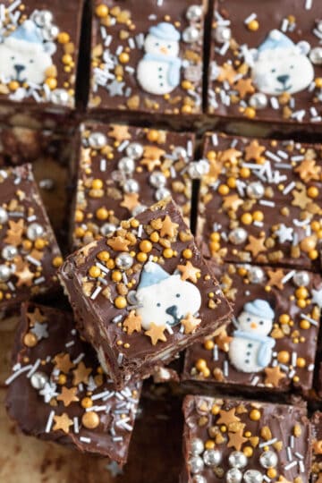 Easy Christmas Tiffin Recipe - Effortless Foodie