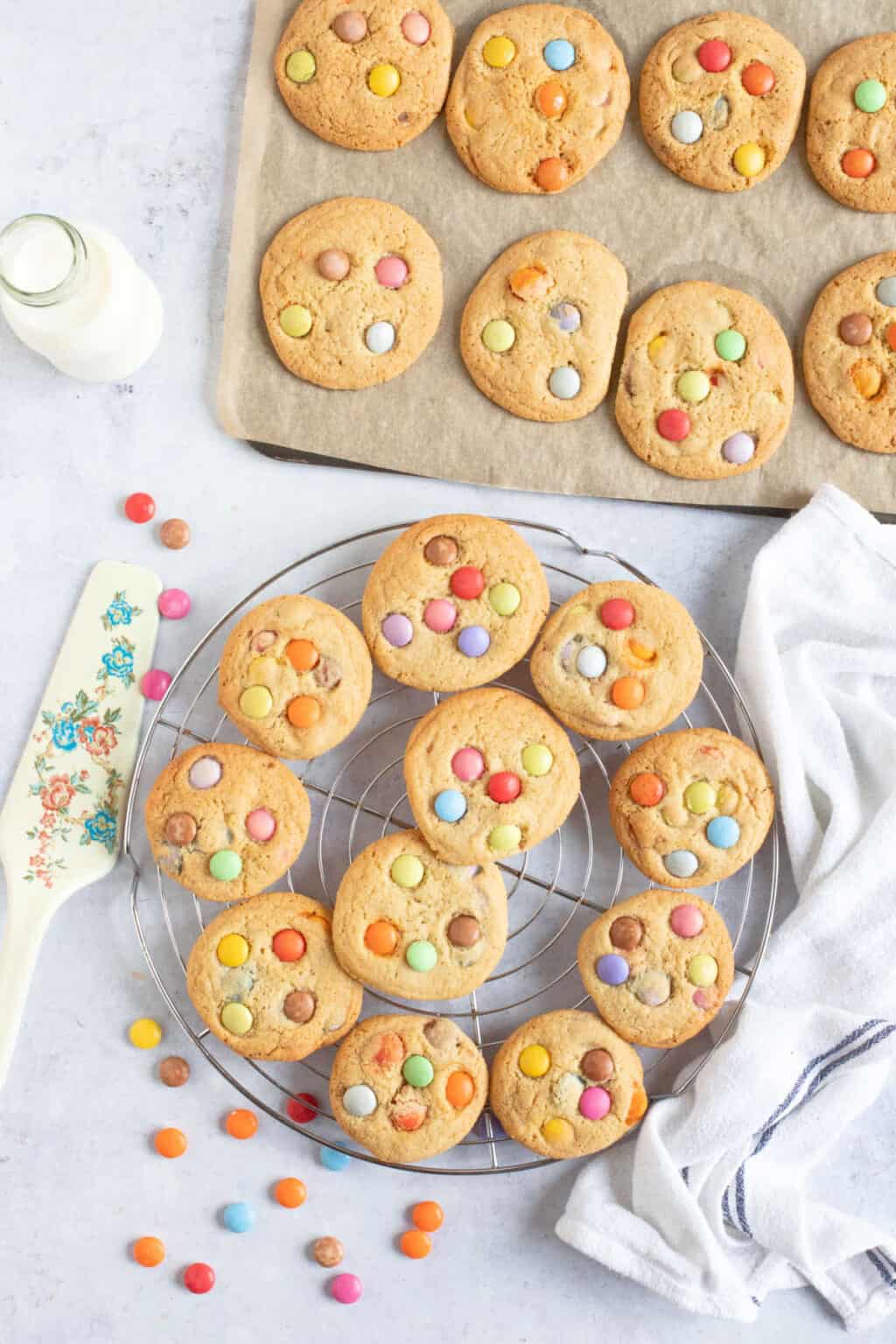 Easy Smartie Cookies Recipe - Effortless Foodie