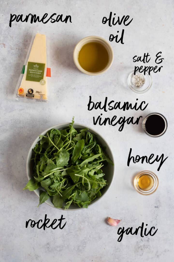 Easy Rocket and Parmesan Salad - Effortless Foodie