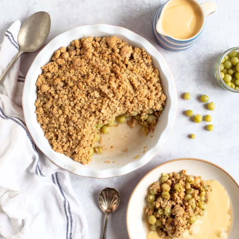 Easy Gooseberry Crumble Recipe - Effortless Foodie