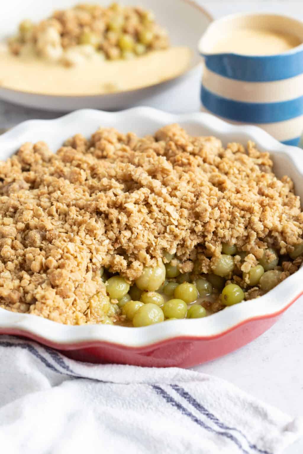 Easy Gooseberry Crumble Recipe - Effortless Foodie