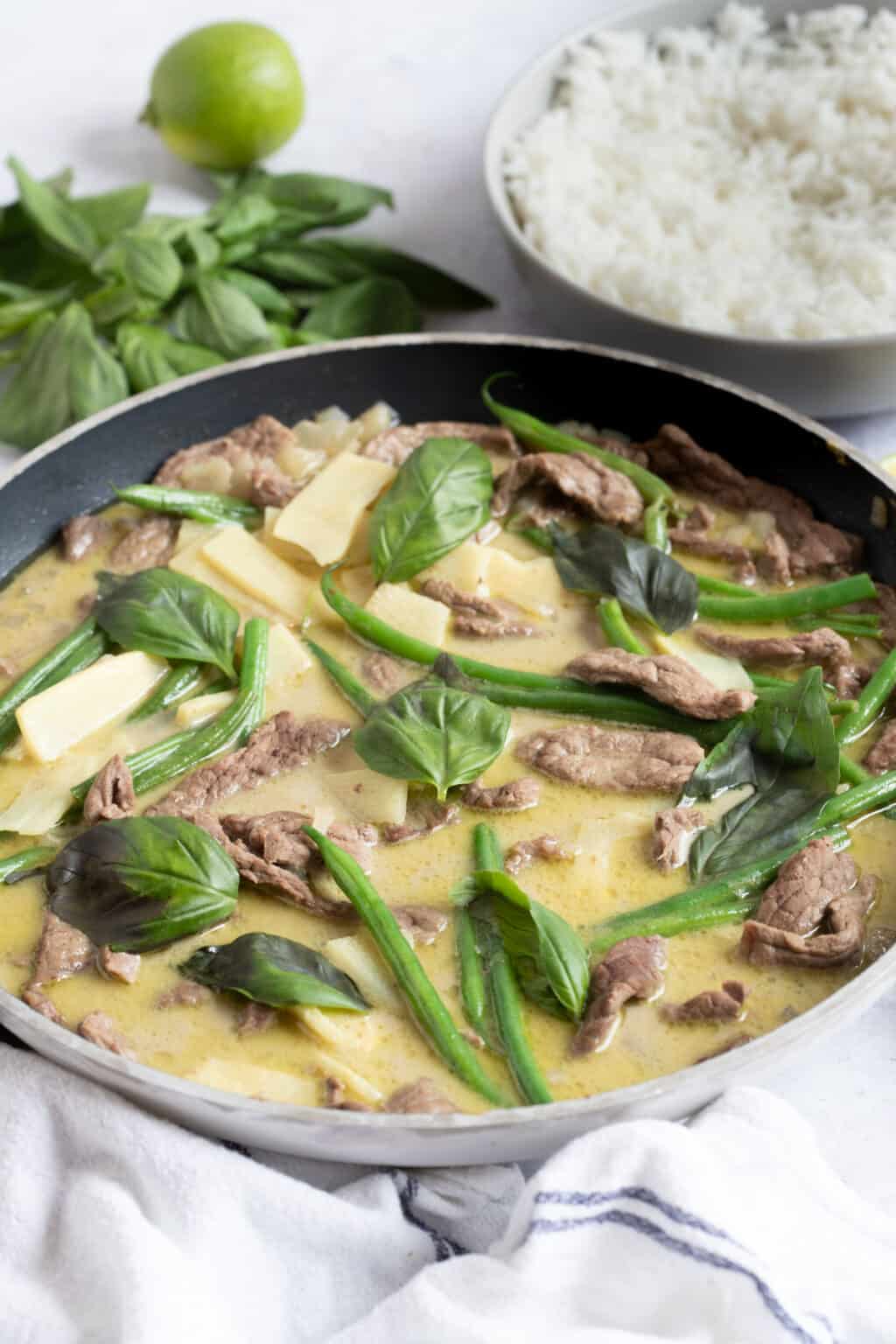 Easy Thai Green Beef Curry Recipe - Effortless Foodie