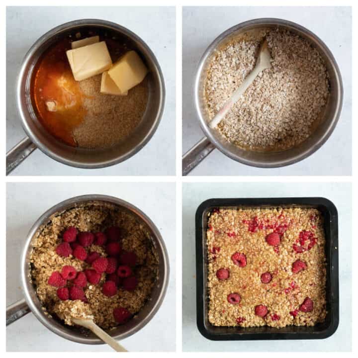 Easy Raspberry Flapjacks Recipe - Effortless Foodie