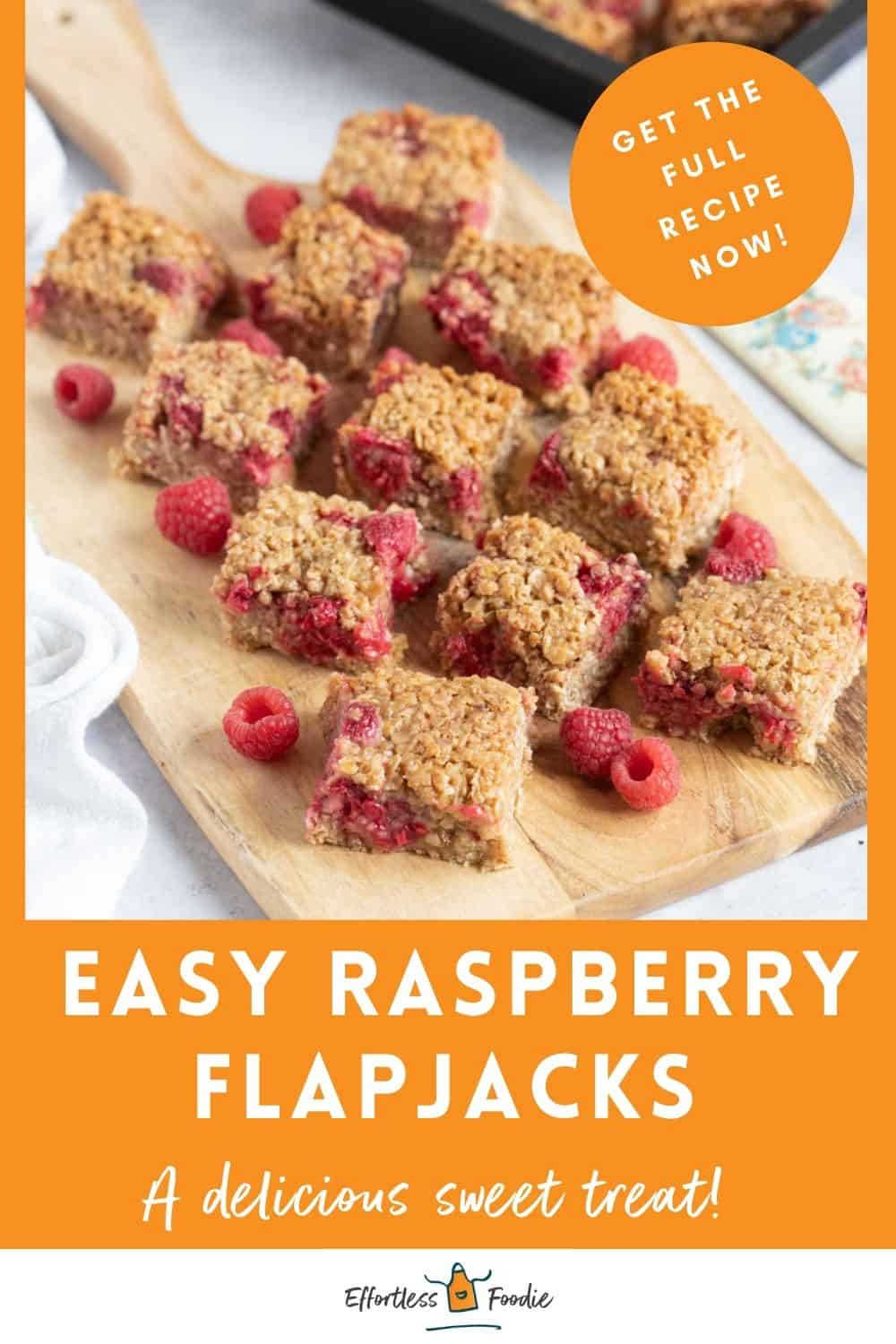 Easy Raspberry Flapjacks Recipe - Effortless Foodie