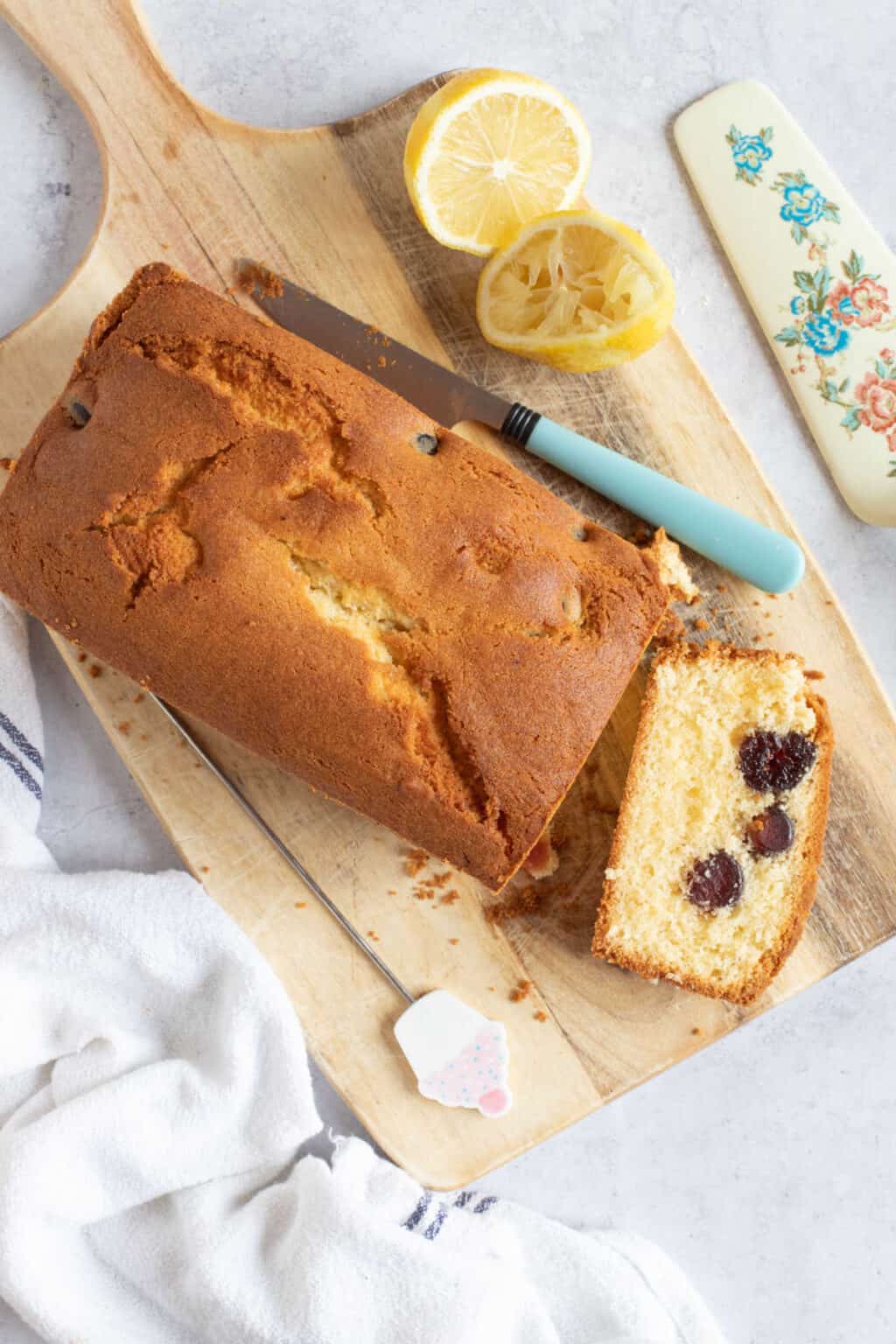 Air Fryer Cherry Madeira Cake Recipe - Effortless Foodie
