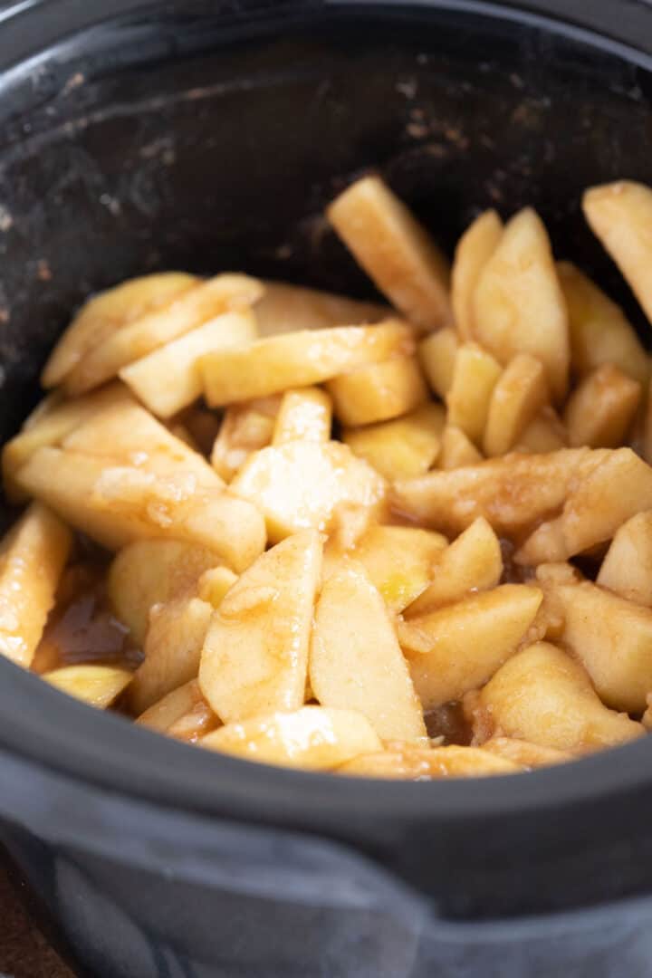 Slow Cooker Stewed Apples Recipe - Effortless Foodie
