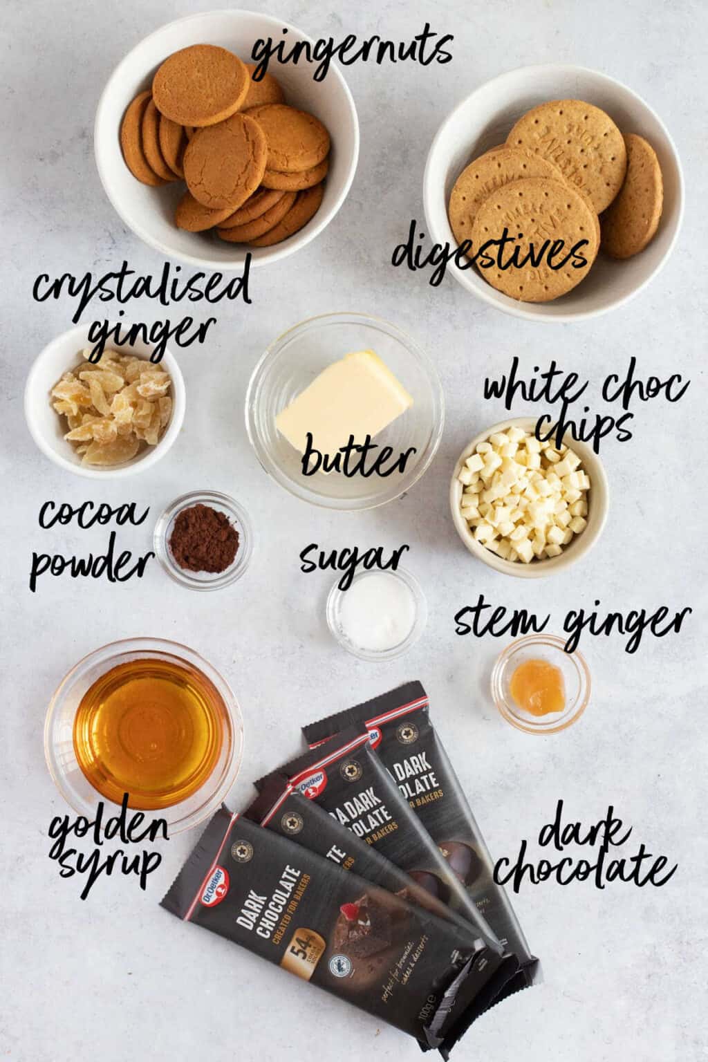 Dark Chocolate and Ginger Tiffin Recipe - Effortless Foodie