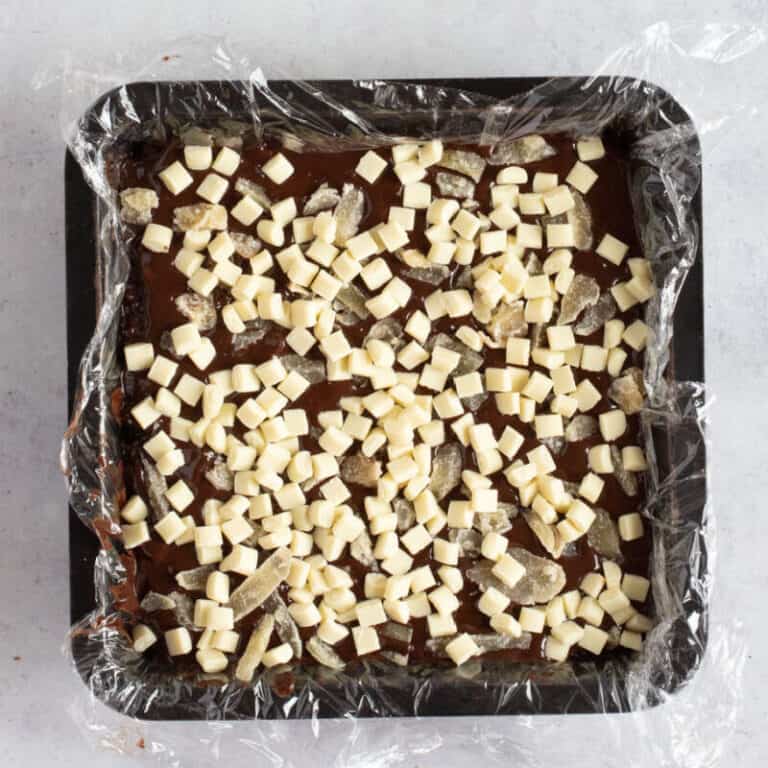 Dark Chocolate and Ginger Tiffin Recipe - Effortless Foodie